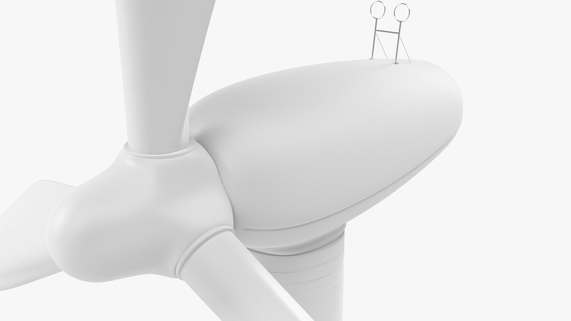 Modular Wind Turbine Generator 3d Model