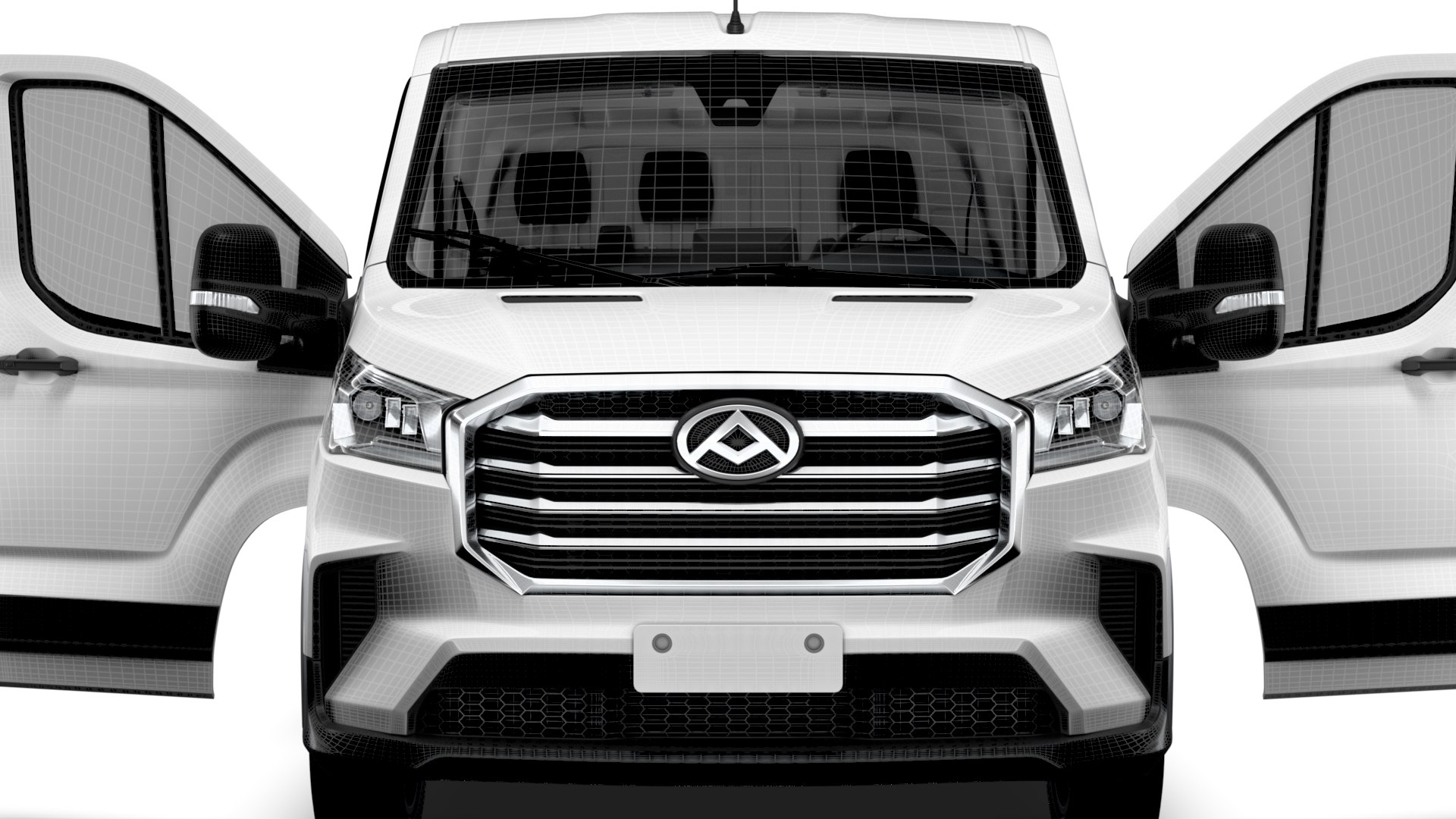 Maxus Deliver 9 Van L1H1 HQInterior 2024 3D Model - TurboSquid 2276727