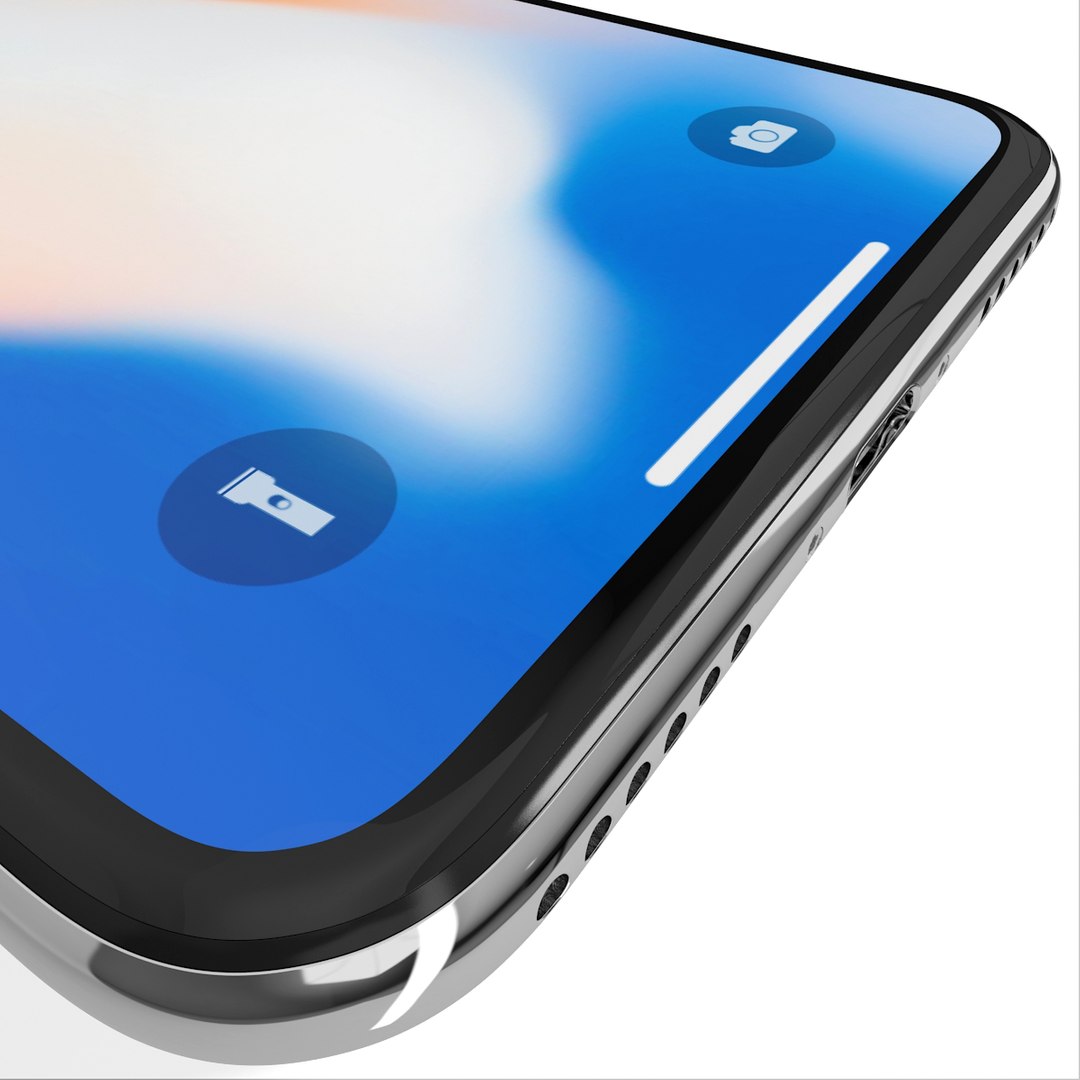 Realistic Apple Iphone X Model - TurboSquid 1202796