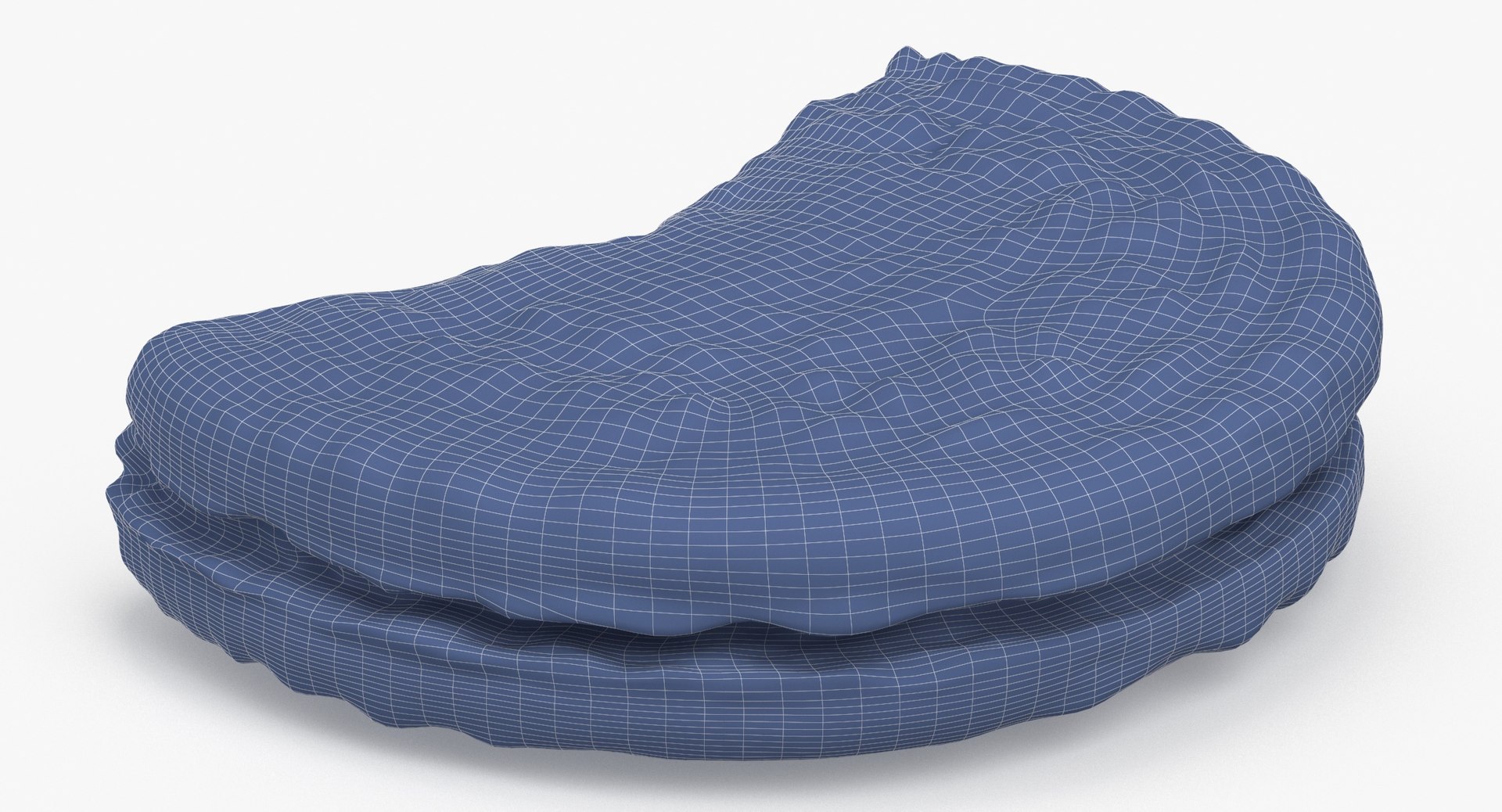 3D Oreo Cookie White 01 Bitten - TurboSquid 2060376