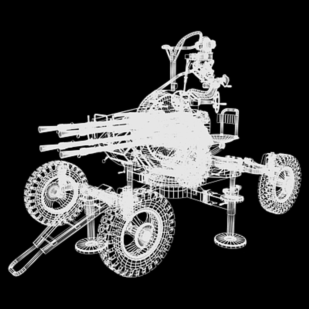 3d Model Soviet Zpu-4