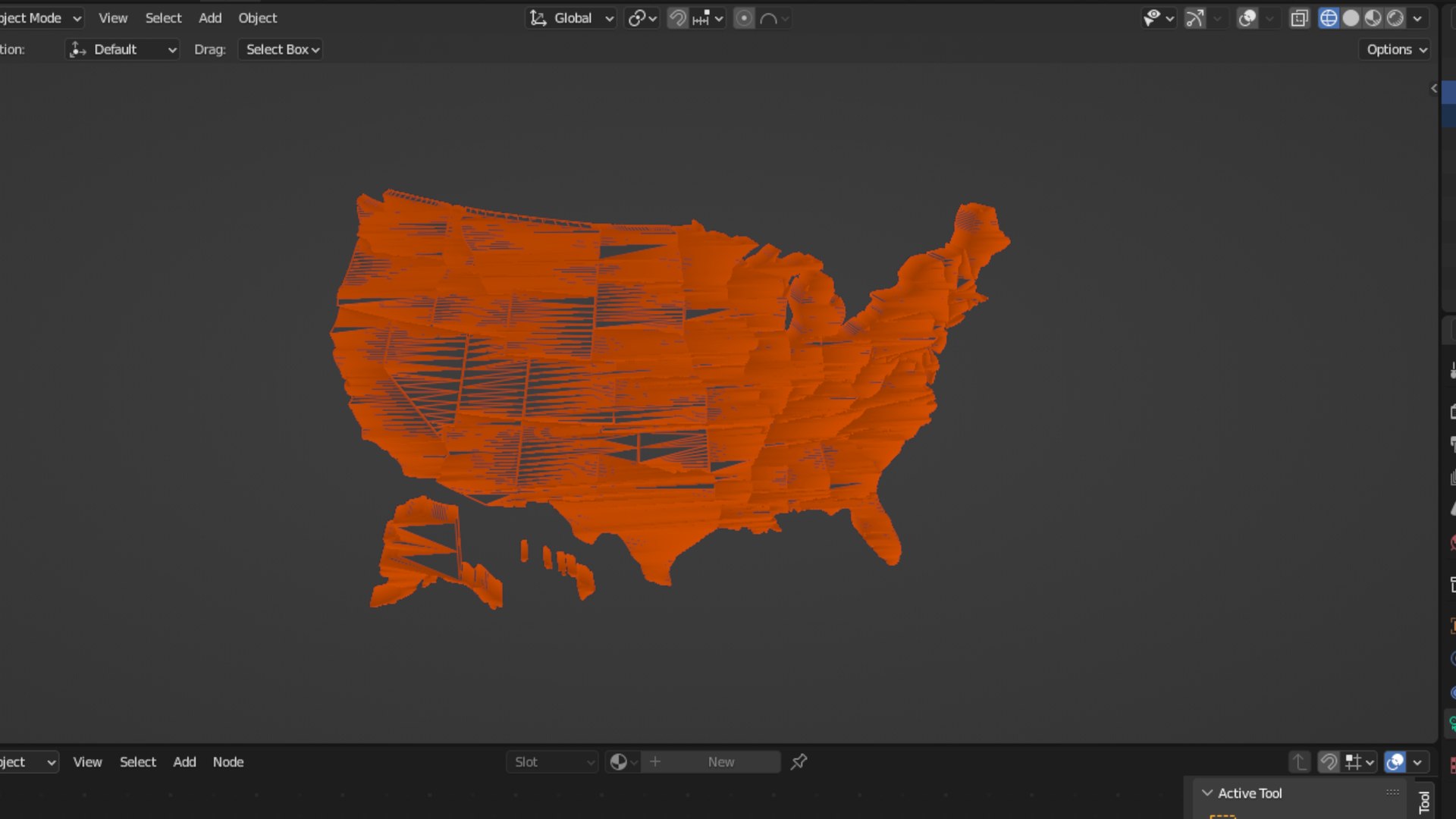 3d map usa 3D - TurboSquid 1876267