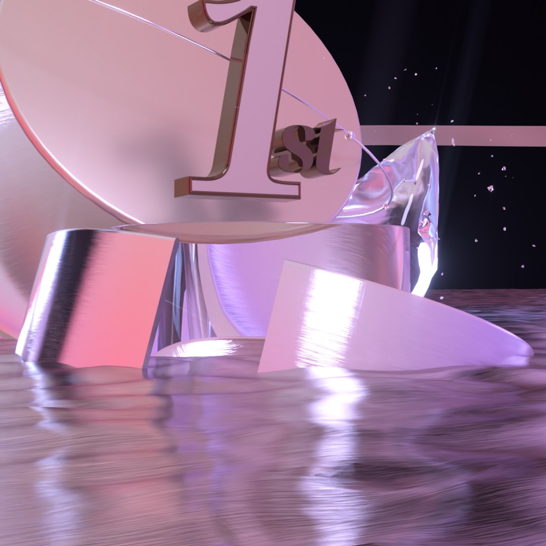 3D Winner Podium - TurboSquid 2191460