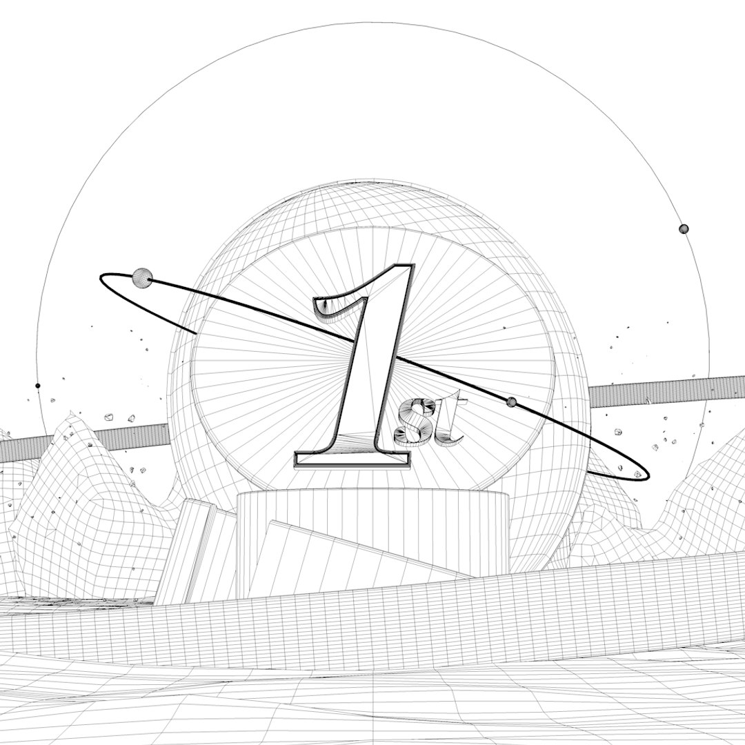 3D Winner Podium - TurboSquid 2191460