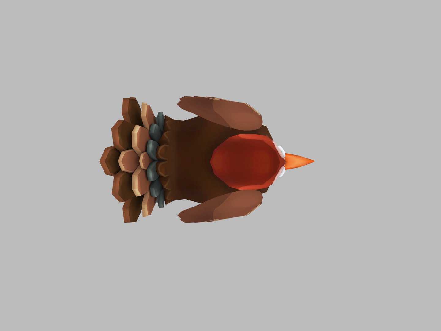 Turkey Bird 3D Model - TurboSquid 1343018