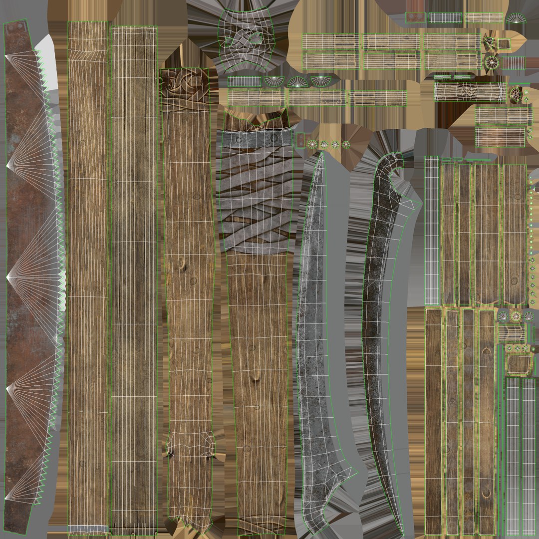 Medieval Farming Tools 3D - TurboSquid 2352988