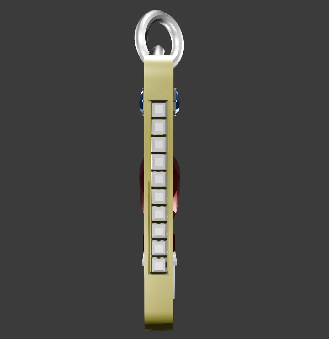 Ace Of Hearts Pendant 3D Model - TurboSquid 2407801