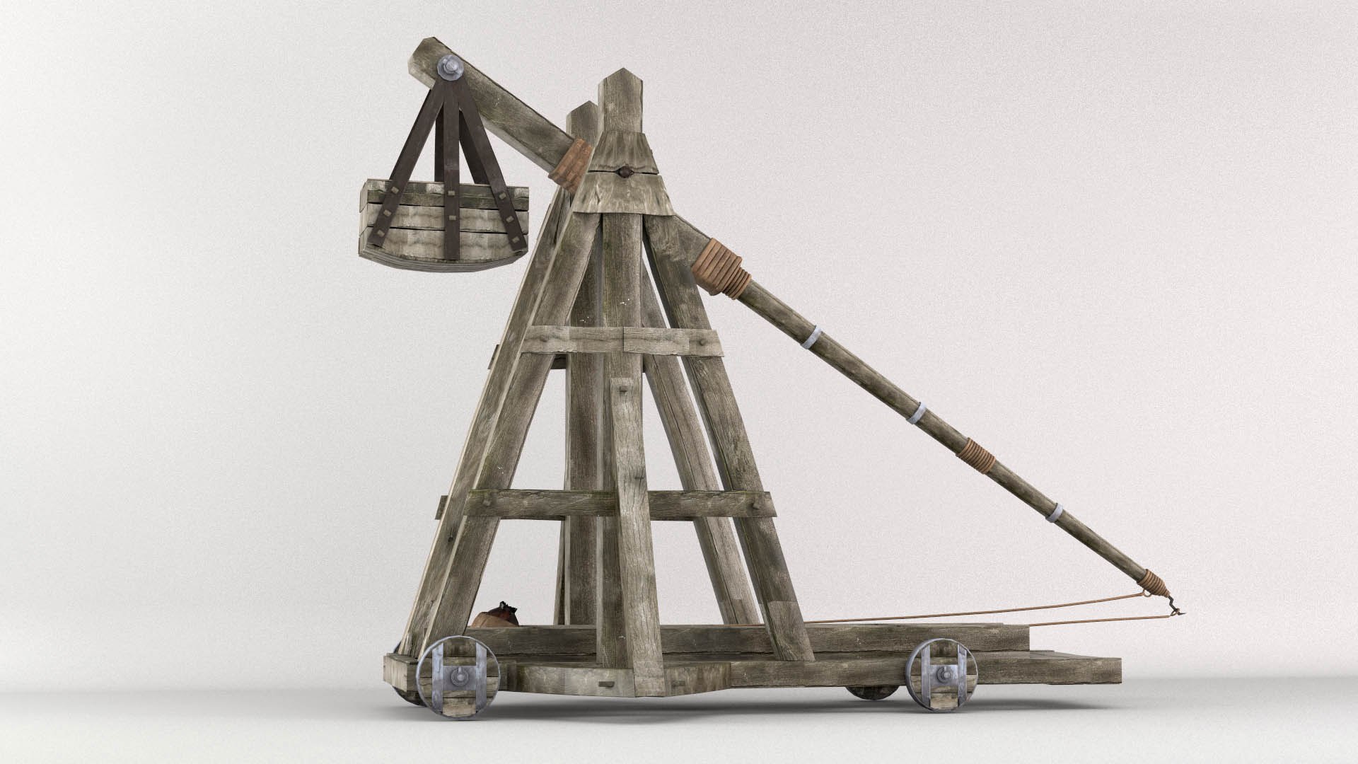 3D Model Catapult - TurboSquid 1380783