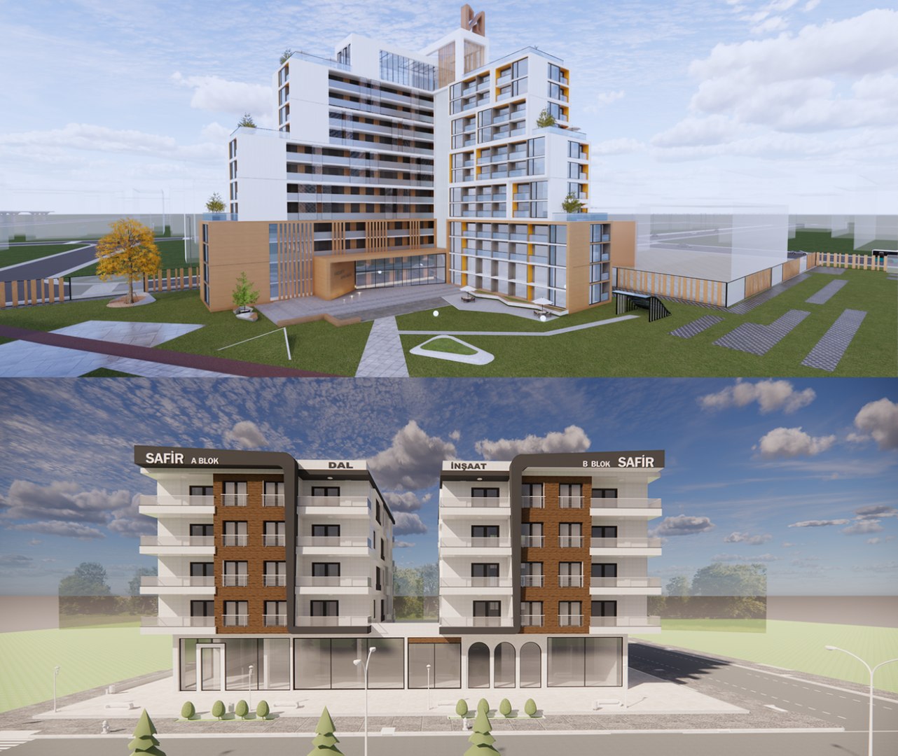 3D Office Building And Dormitory-A6 - TurboSquid 2099039