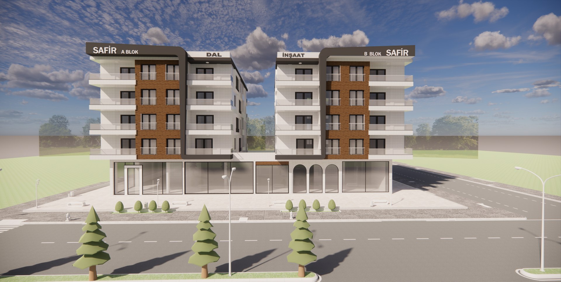 3D Office Building And Dormitory-A6 - TurboSquid 2099039