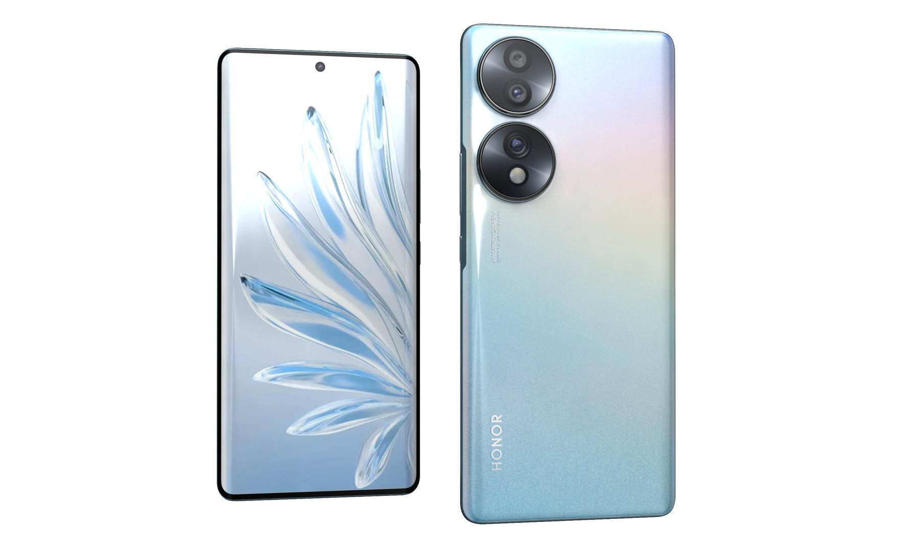3D Honor 70 Blue - TurboSquid 1967192