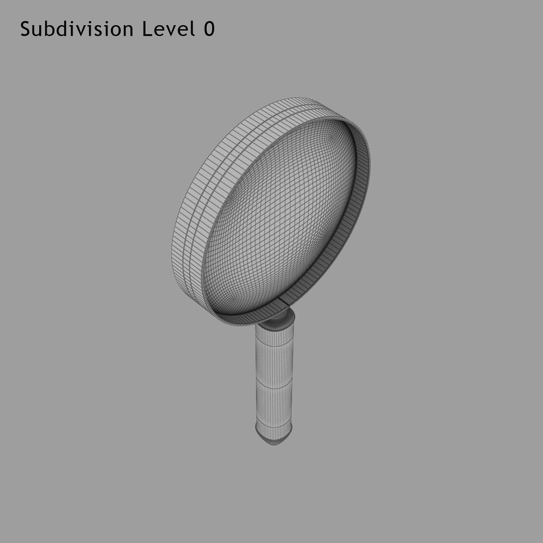 Magnifier 3D Model - TurboSquid 1415540