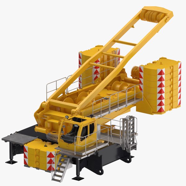 3D model crane s pivot section - TurboSquid 1679953