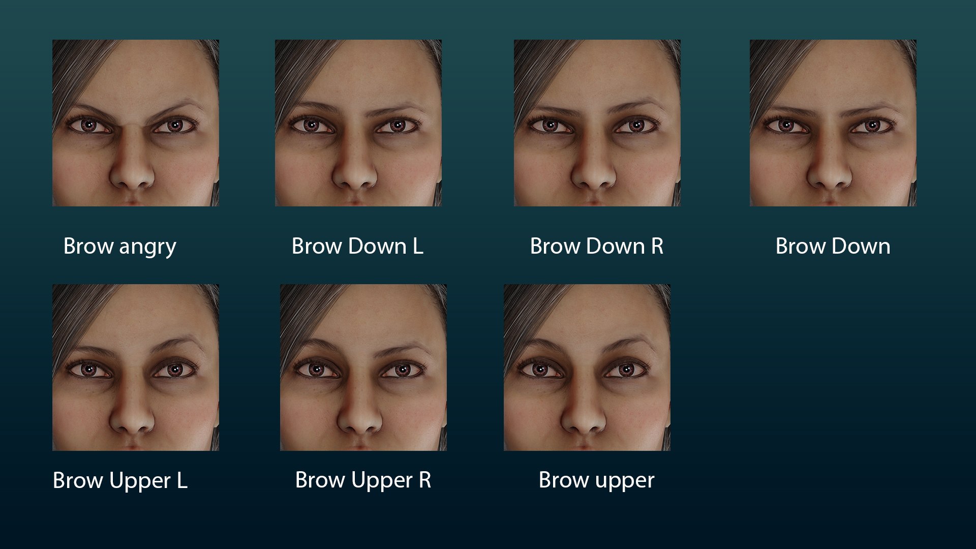 3D Aria Blake- Game Ready - TurboSquid 2413529