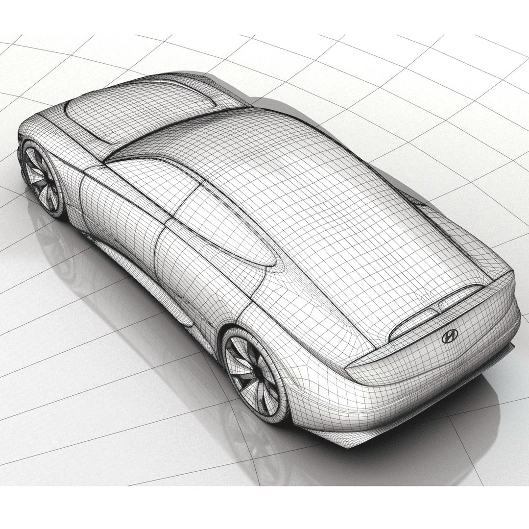 Hyundai La Fil Rouge 3D Model - TurboSquid 1371556