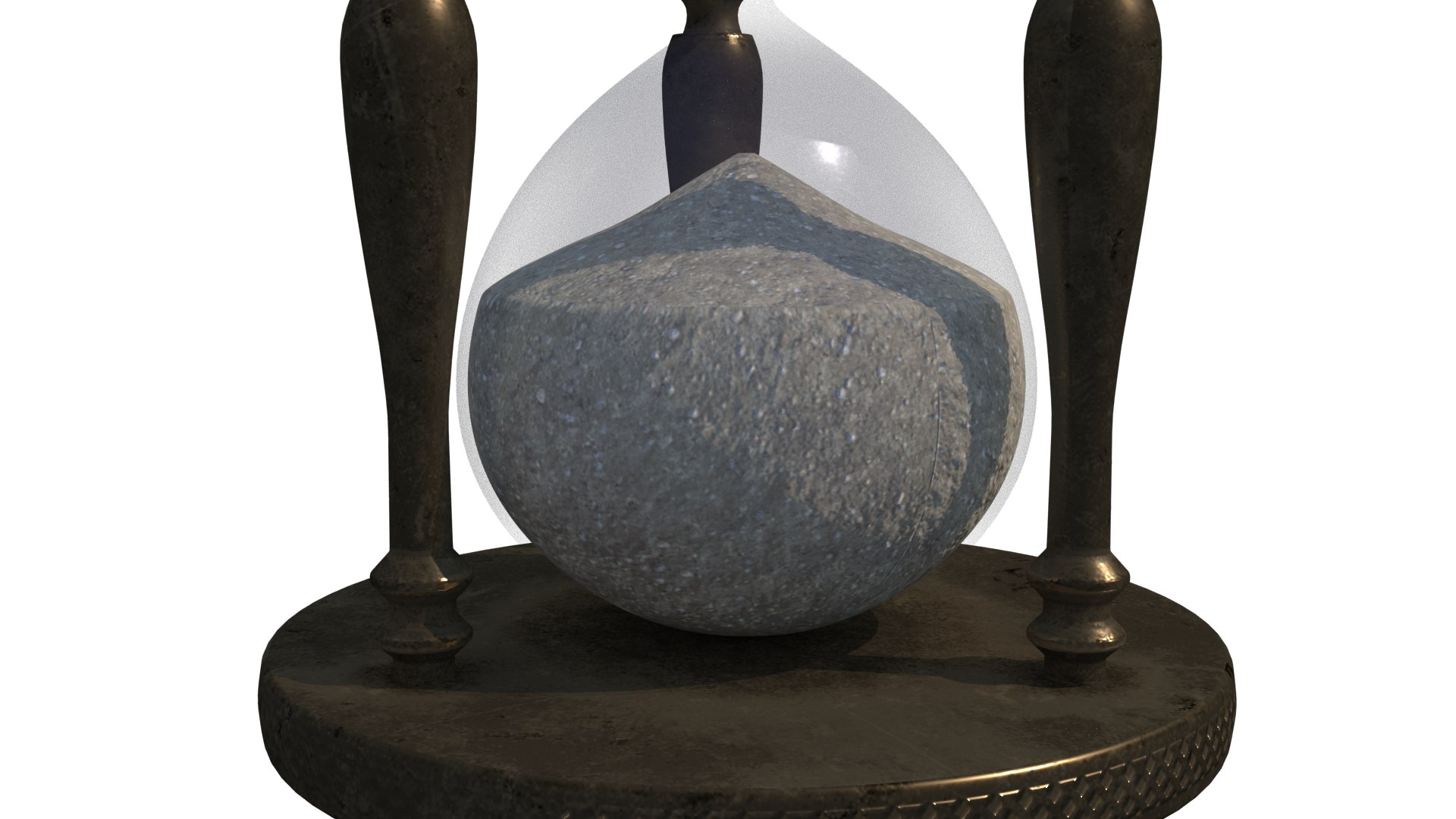 3D sandglass model - TurboSquid 1367878