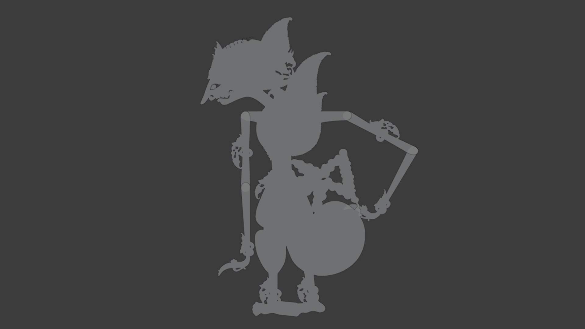 3D Wayang Kulit Salya - TurboSquid 2268501