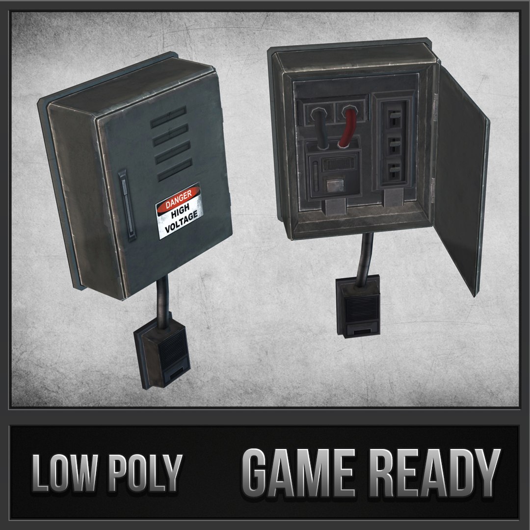 3d Model Electric Fusebox Fuse Box