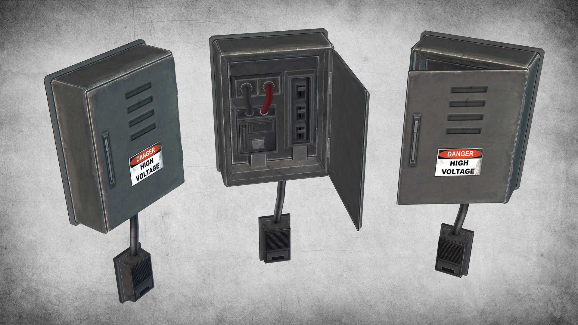 3d Model Electric Fusebox Fuse Box