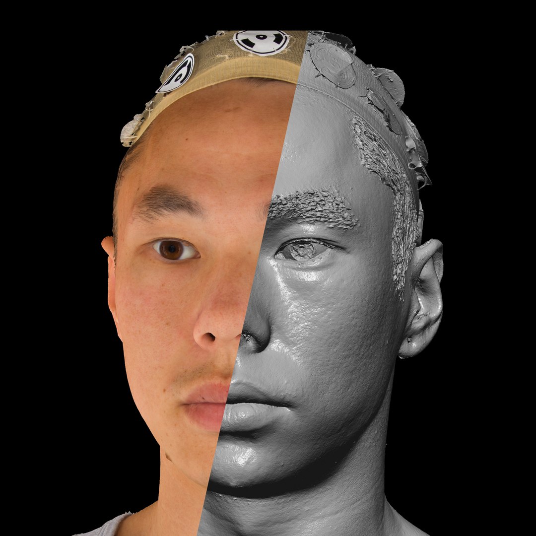 Asian Male 30s Head Scan 011 3D Model - TurboSquid 2052181