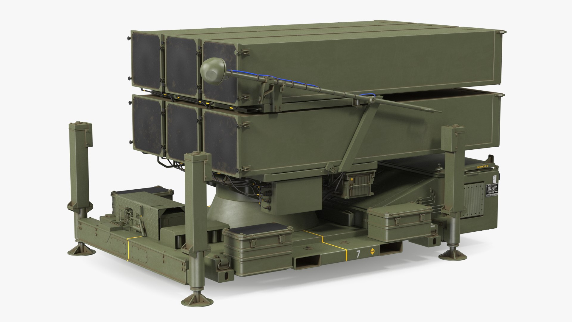 3D NASAMS Air Defense System is Small-Medium Range model - TurboSquid ...
