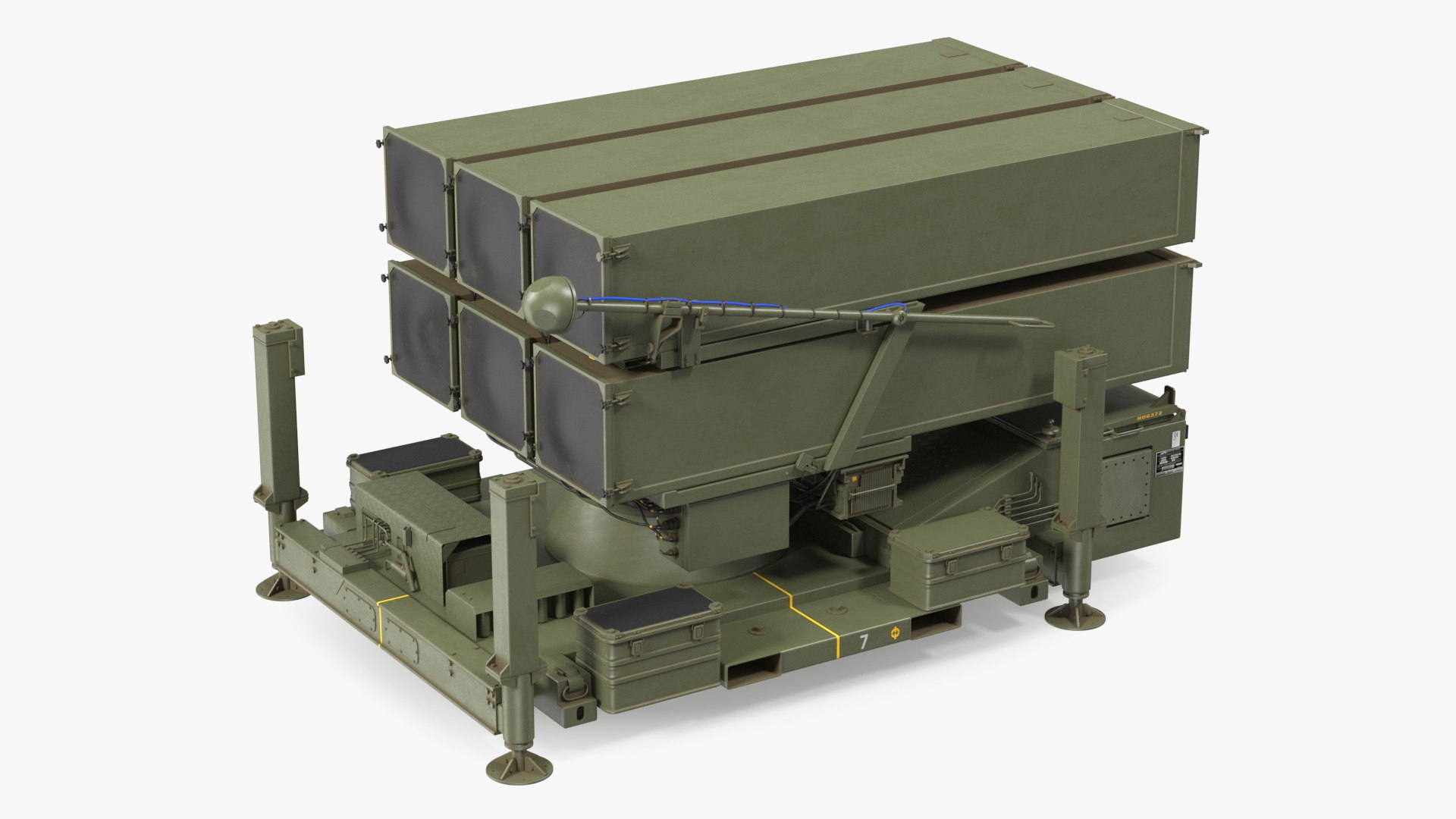 3D NASAMS Air Defense System is Small-Medium Range model - TurboSquid ...