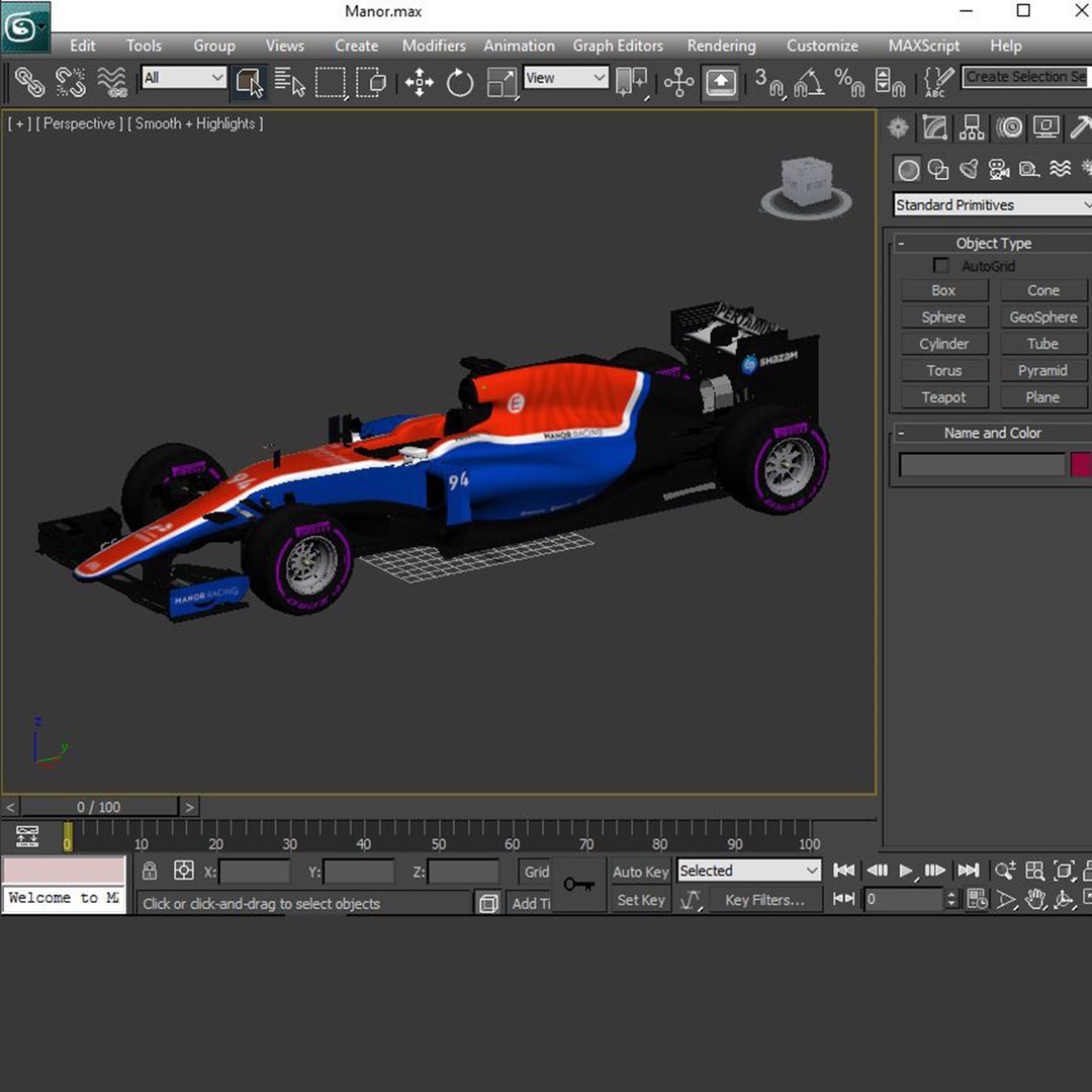 3d Model Manor Mrt05 Wheels