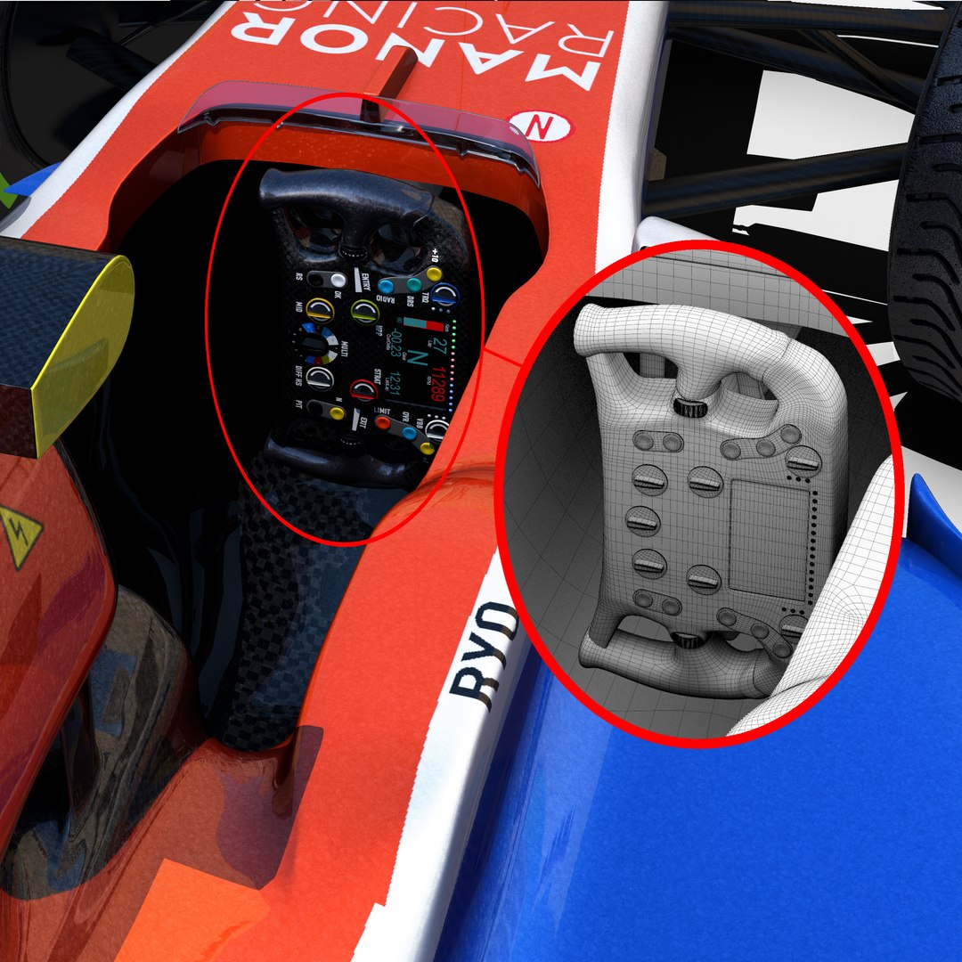 3d Model Manor Mrt05 Wheels