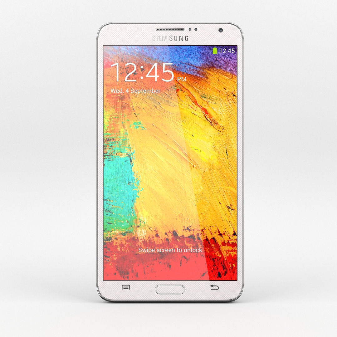 Samsung Galaxy Note 3 3d Max