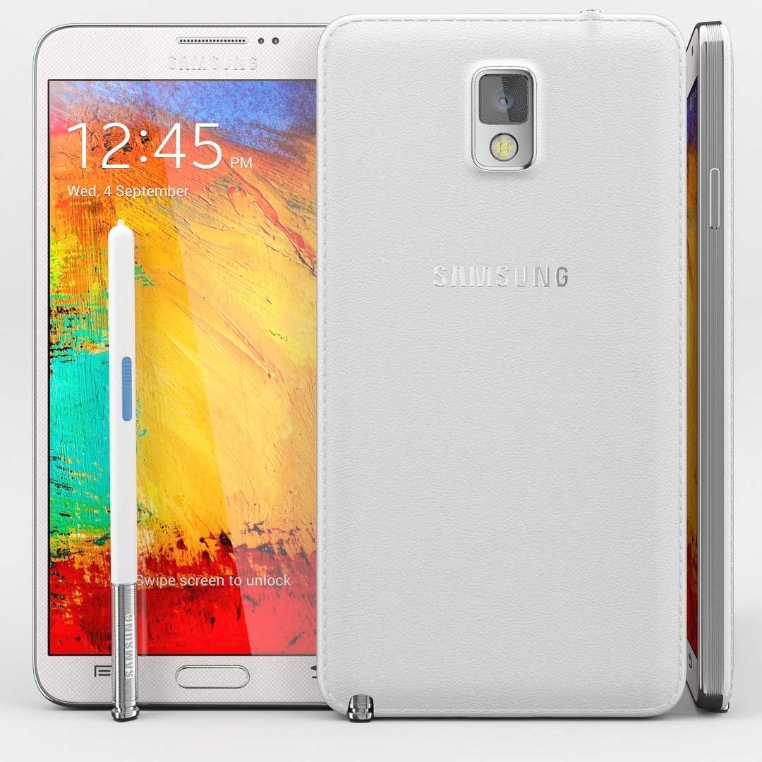 Samsung Galaxy Note 3 3d Max