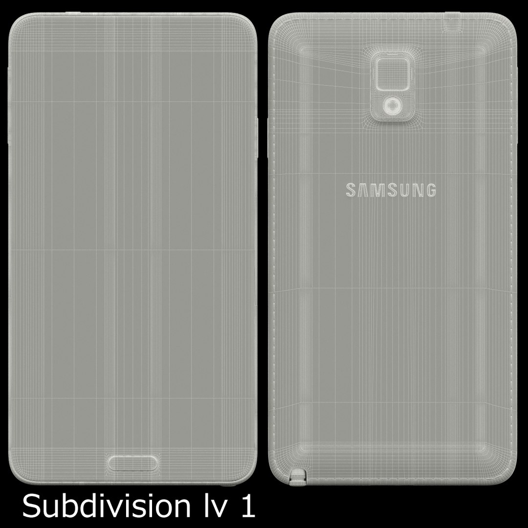 Samsung Galaxy Note 3 3d Max