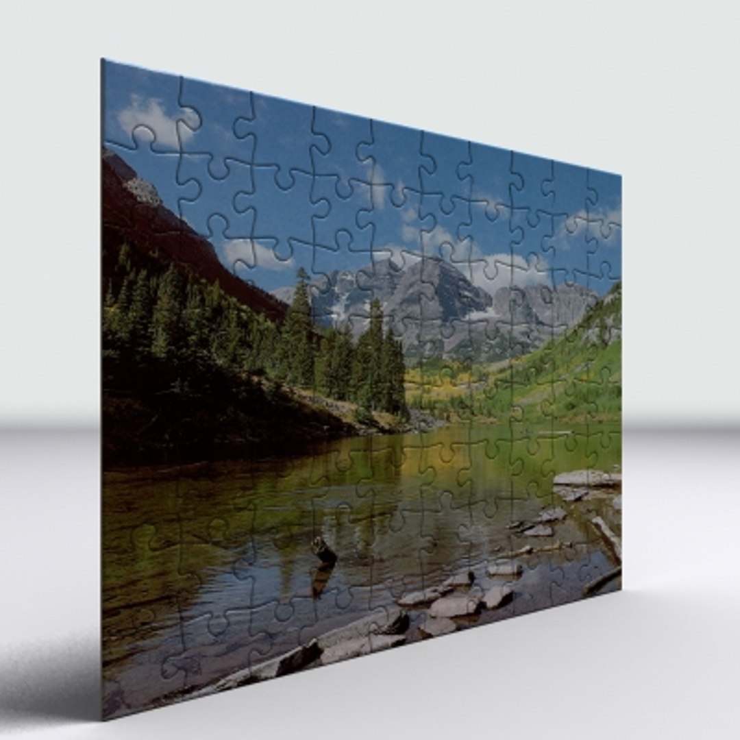 3d model jigsaw puzzle