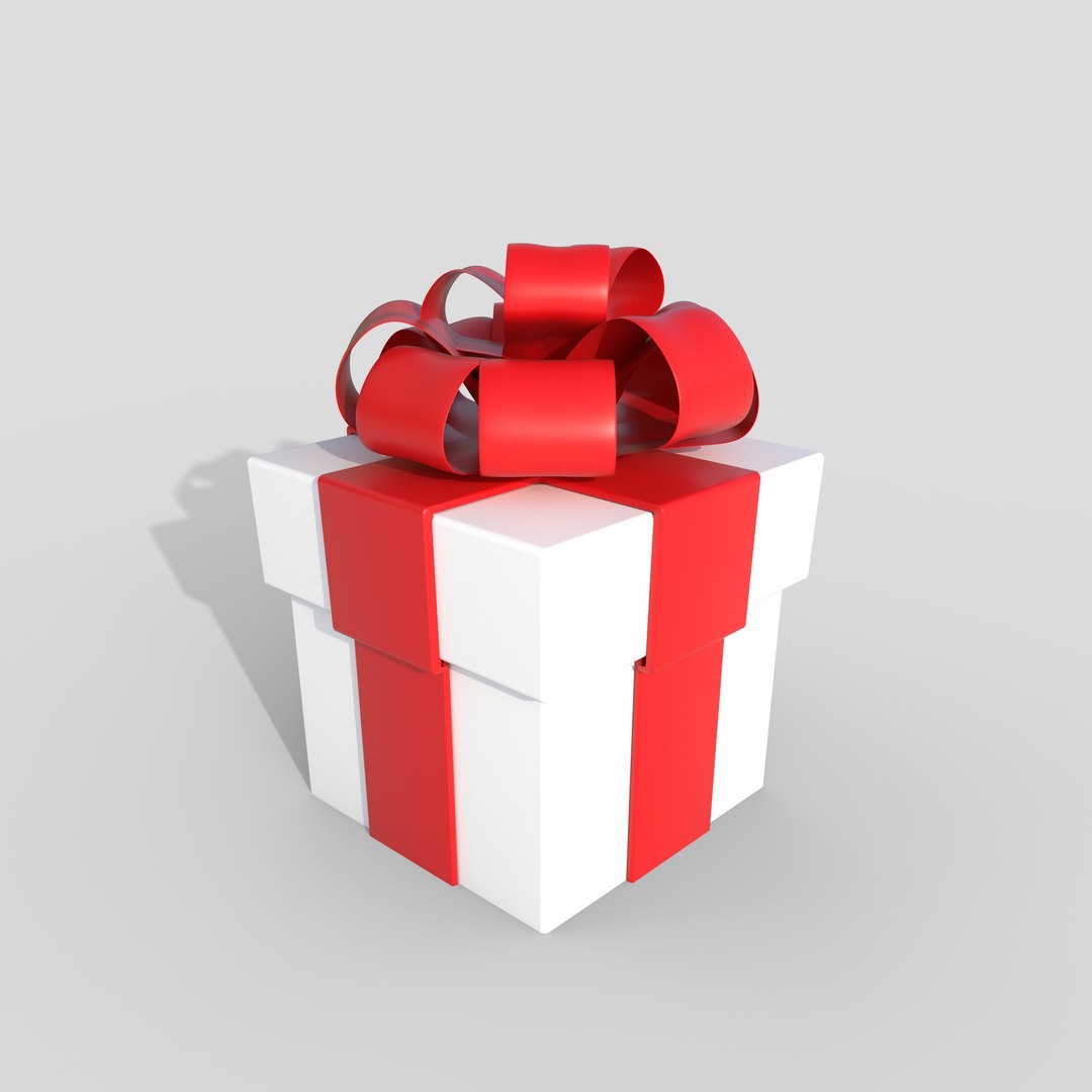 Gift Box 3D Model - TurboSquid 2356129