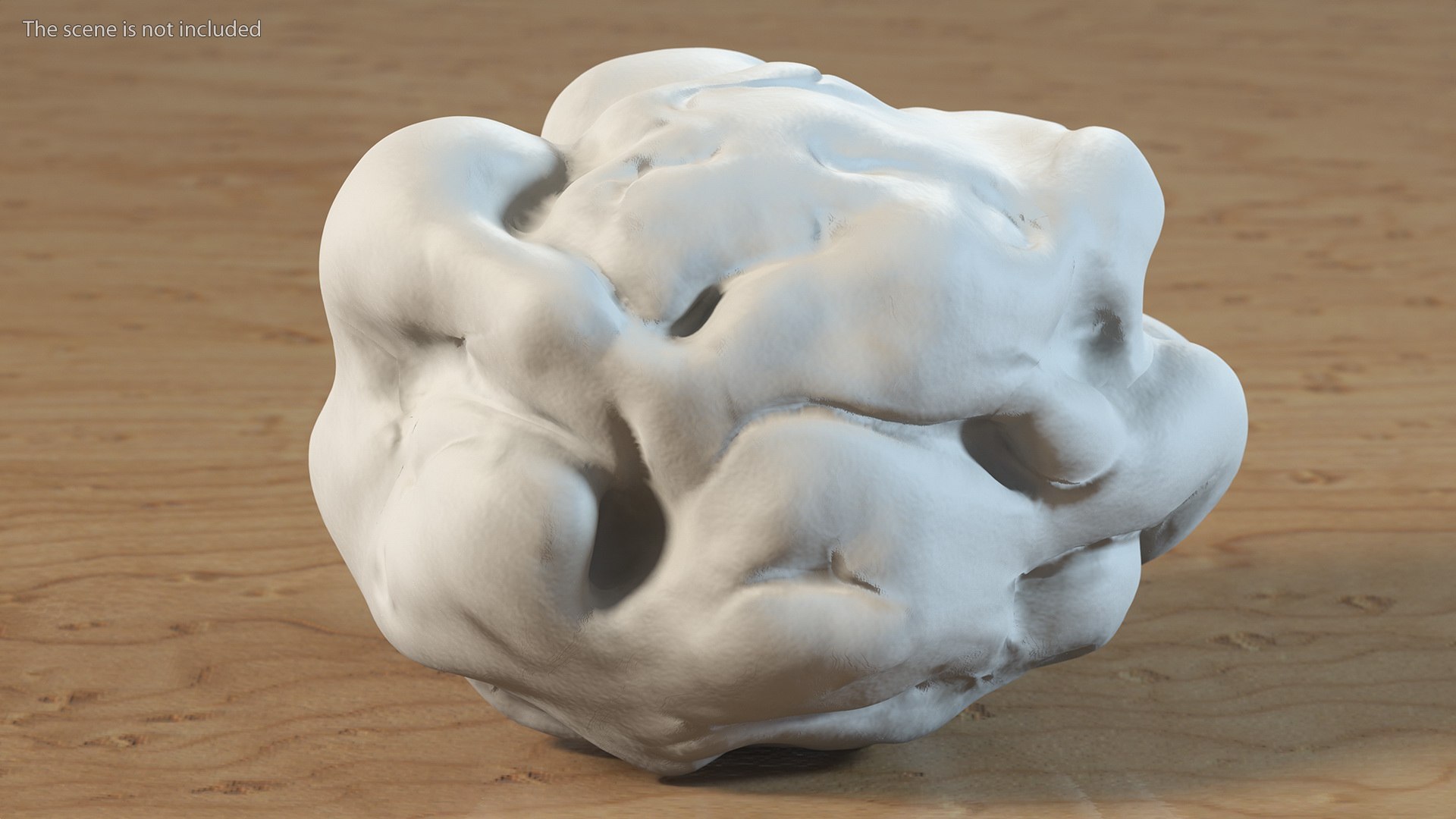 3D Chewed Bubble Gum White Model - TurboSquid 1830800