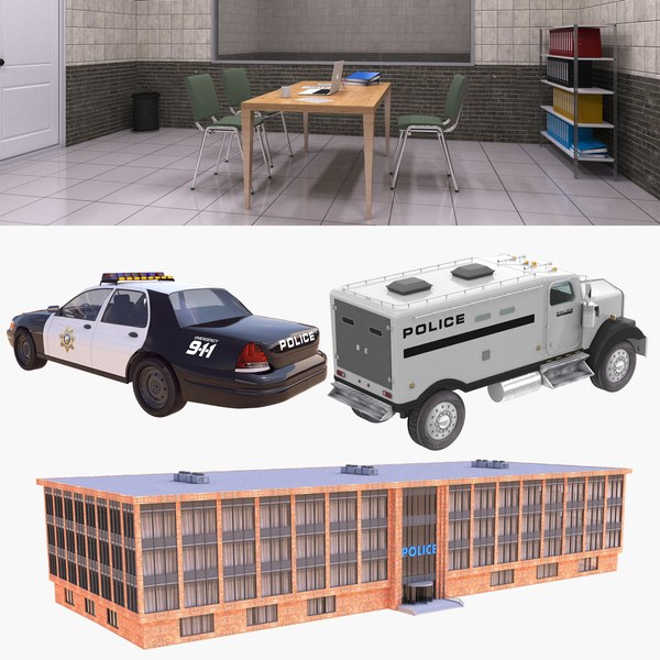 Free 3D Police-Station Models | TurboSquid