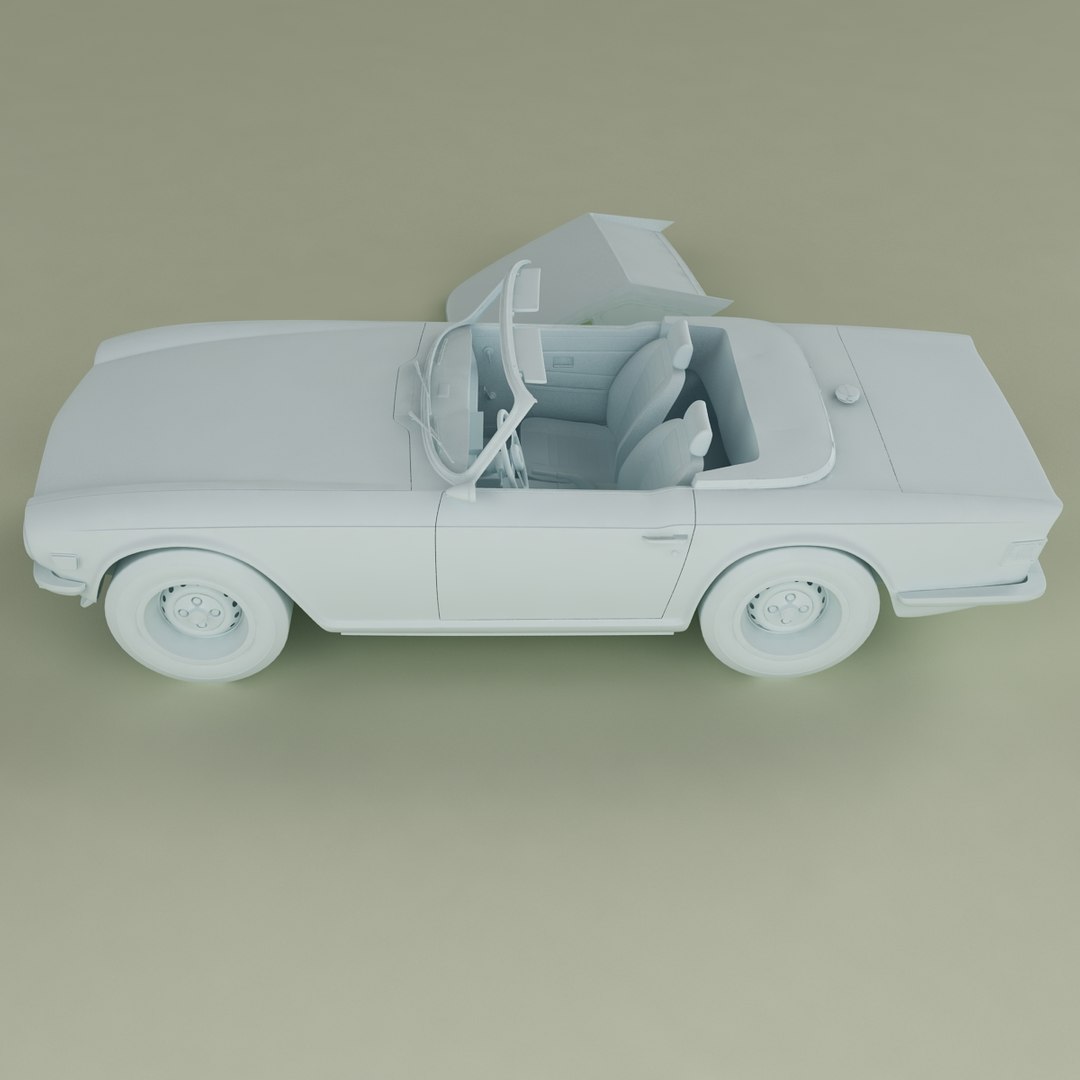 3D triumph tr6 - TurboSquid 1272696