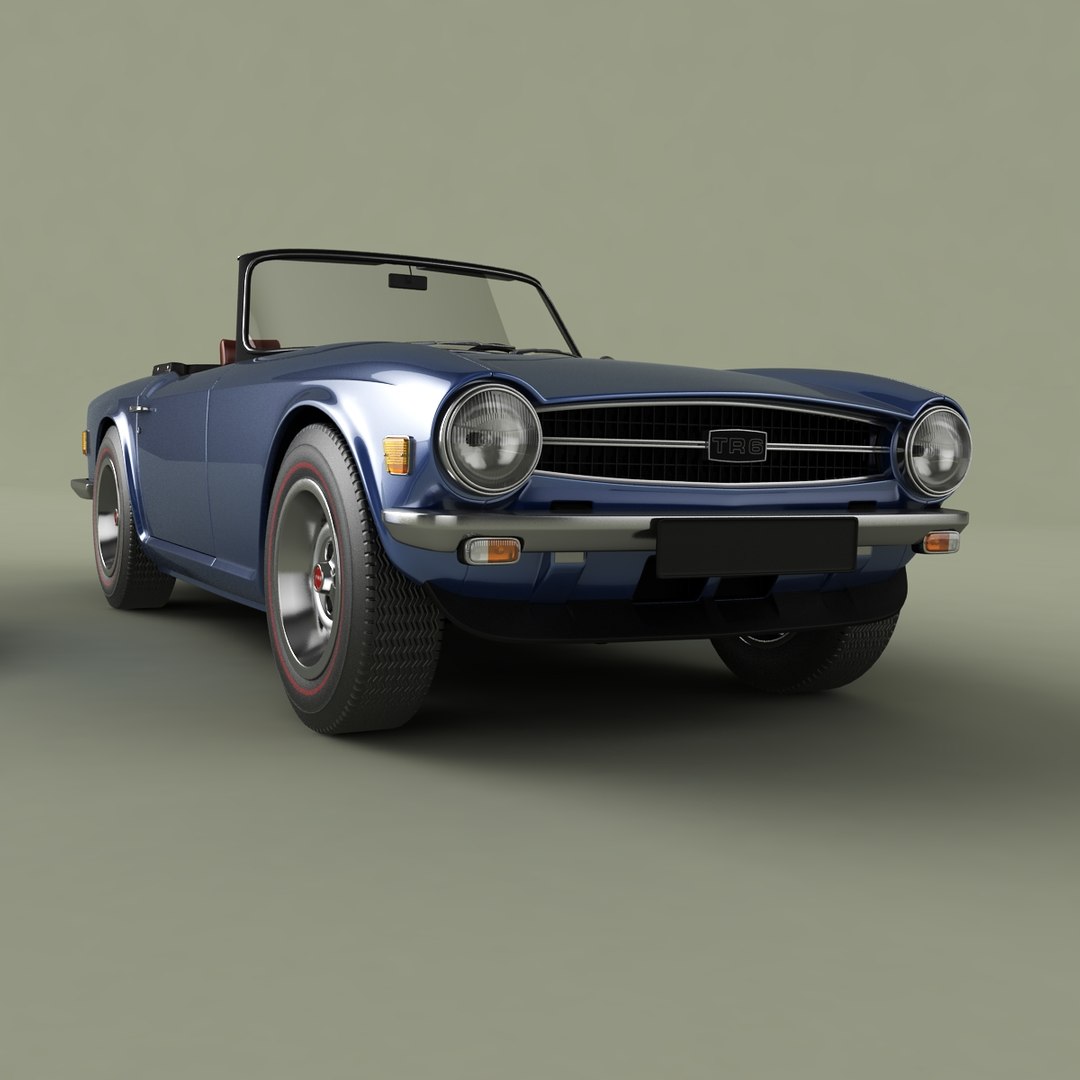 3D triumph tr6 - TurboSquid 1272696