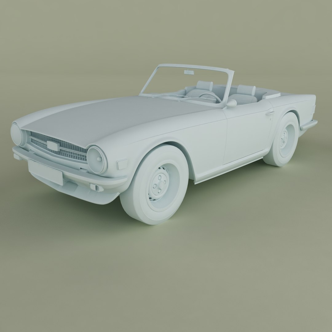 3D triumph tr6 - TurboSquid 1272696