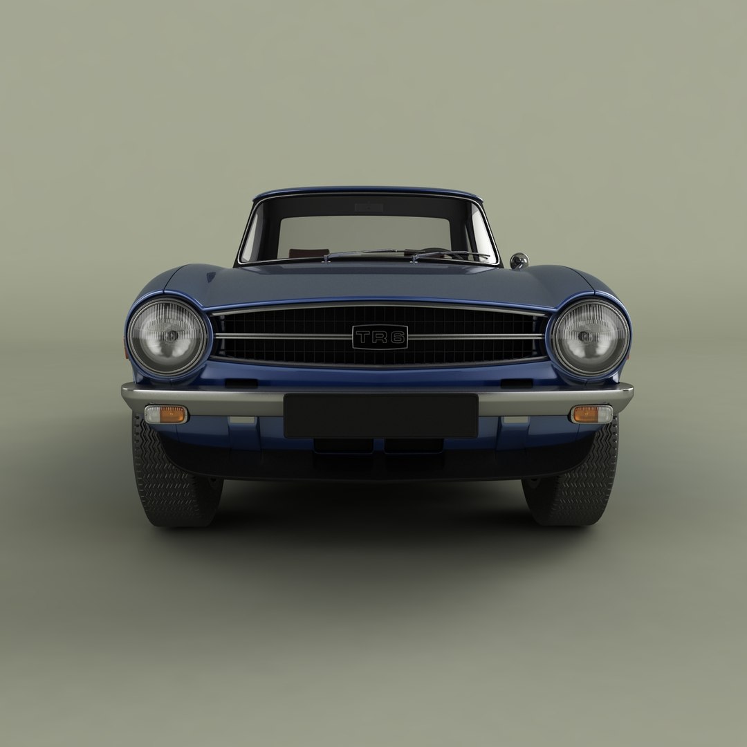 3D triumph tr6 - TurboSquid 1272696