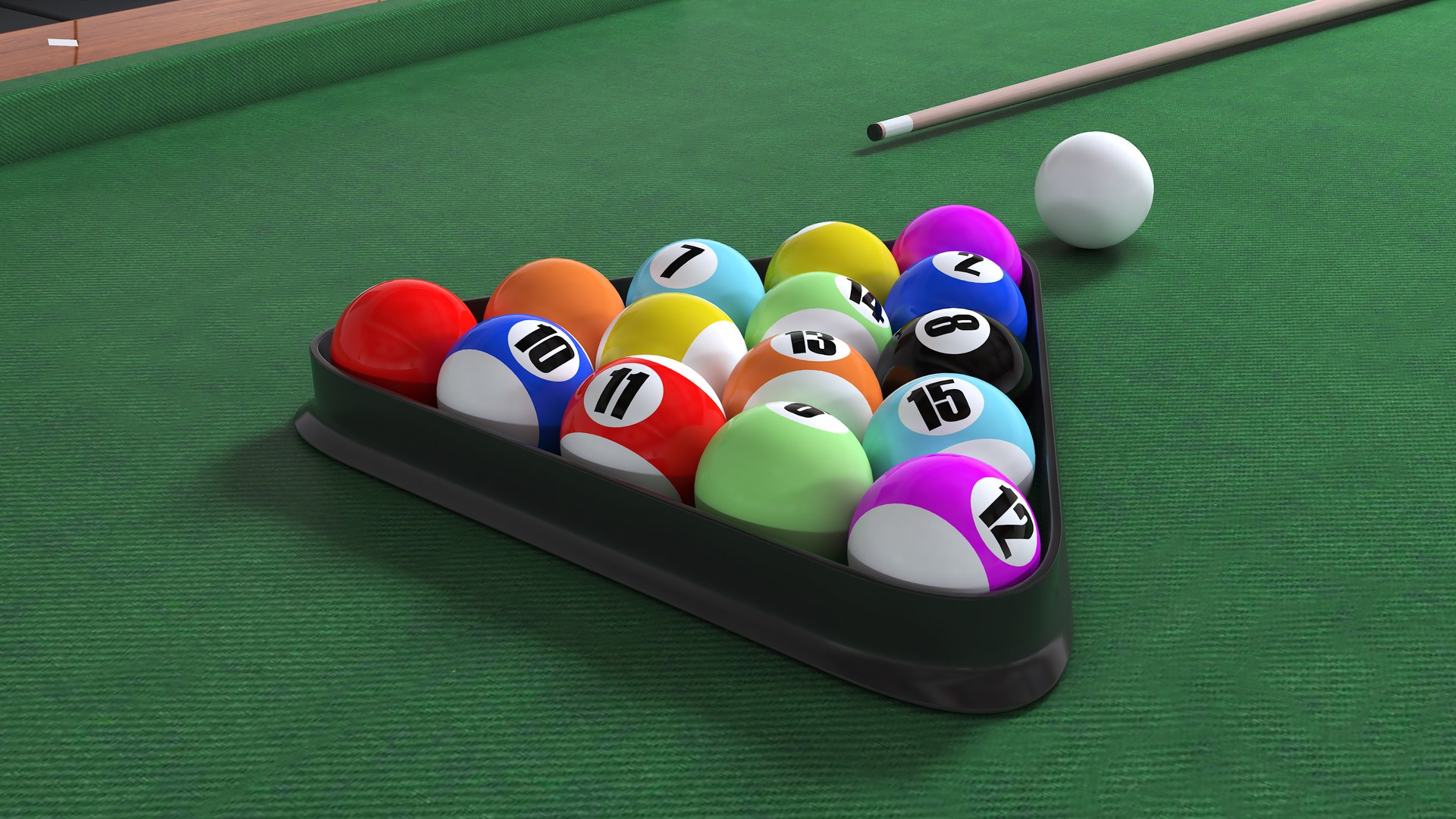 3D Model Billiard Room - TurboSquid 2362861