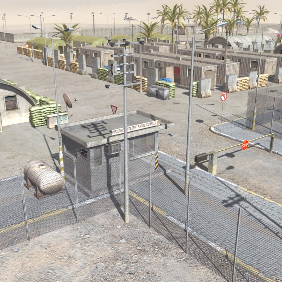 Military Camp Desert Max