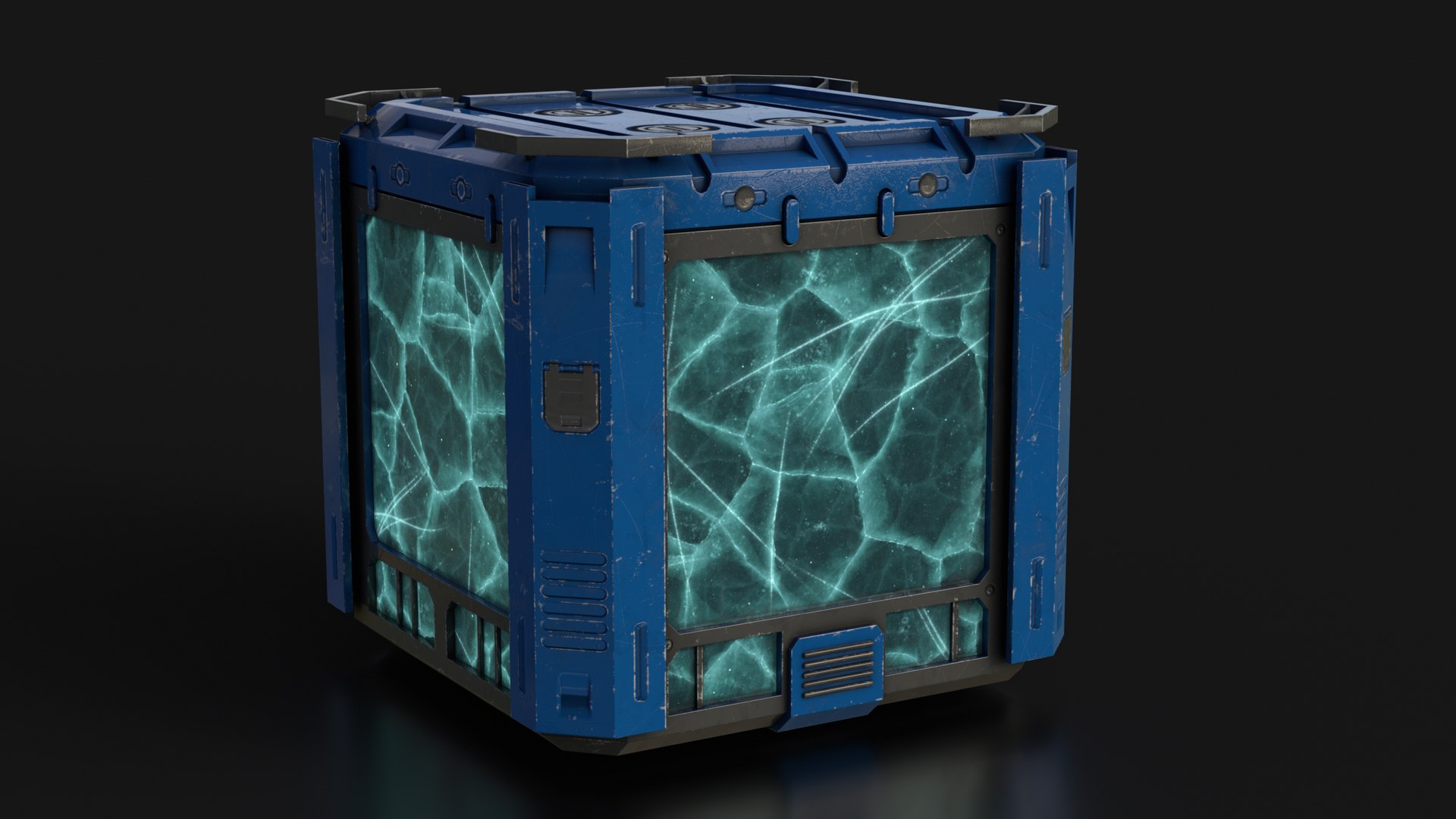 3D Sci-fi Container - TurboSquid 2160167