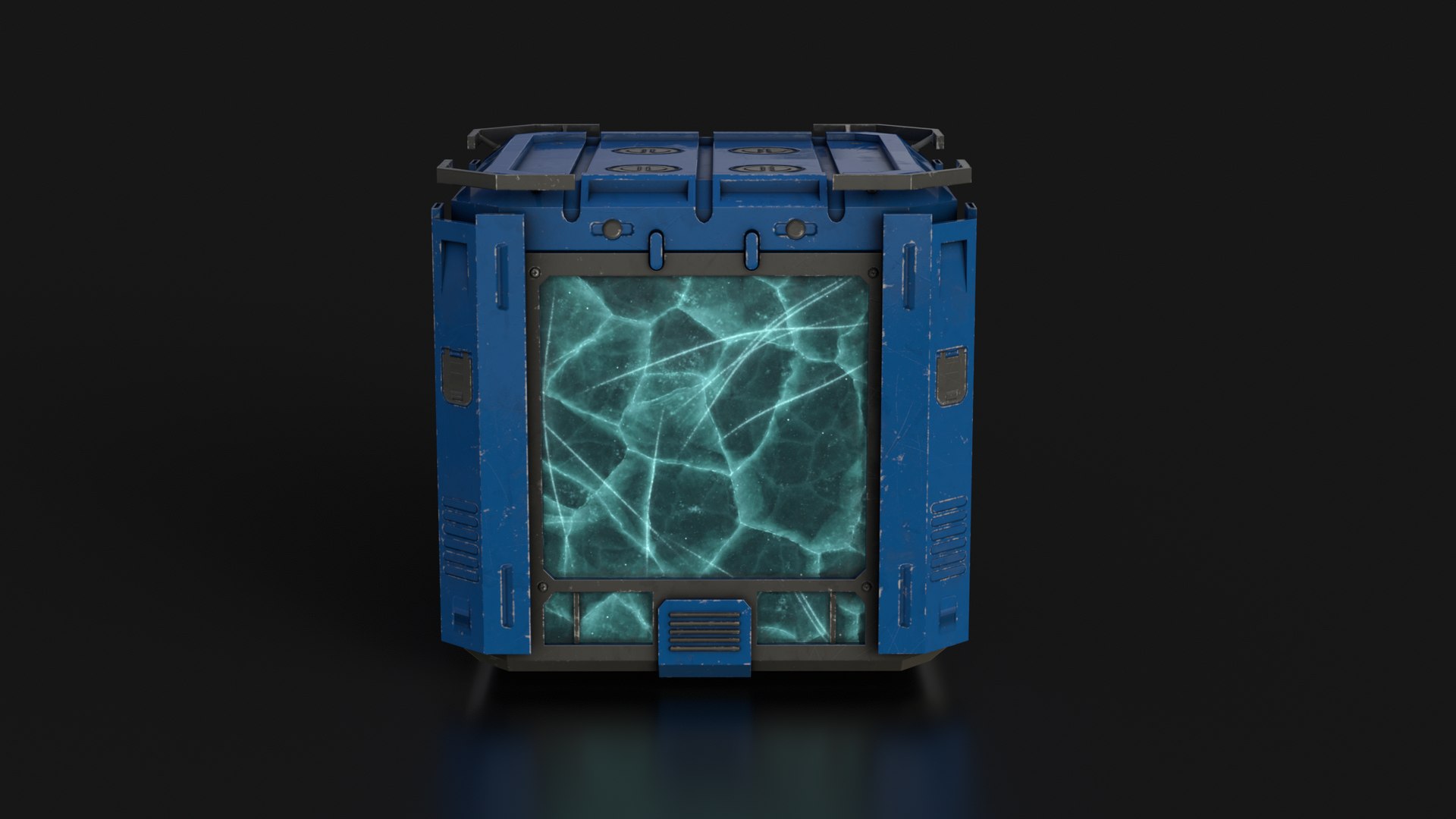 3D Sci-fi Container - TurboSquid 2160167