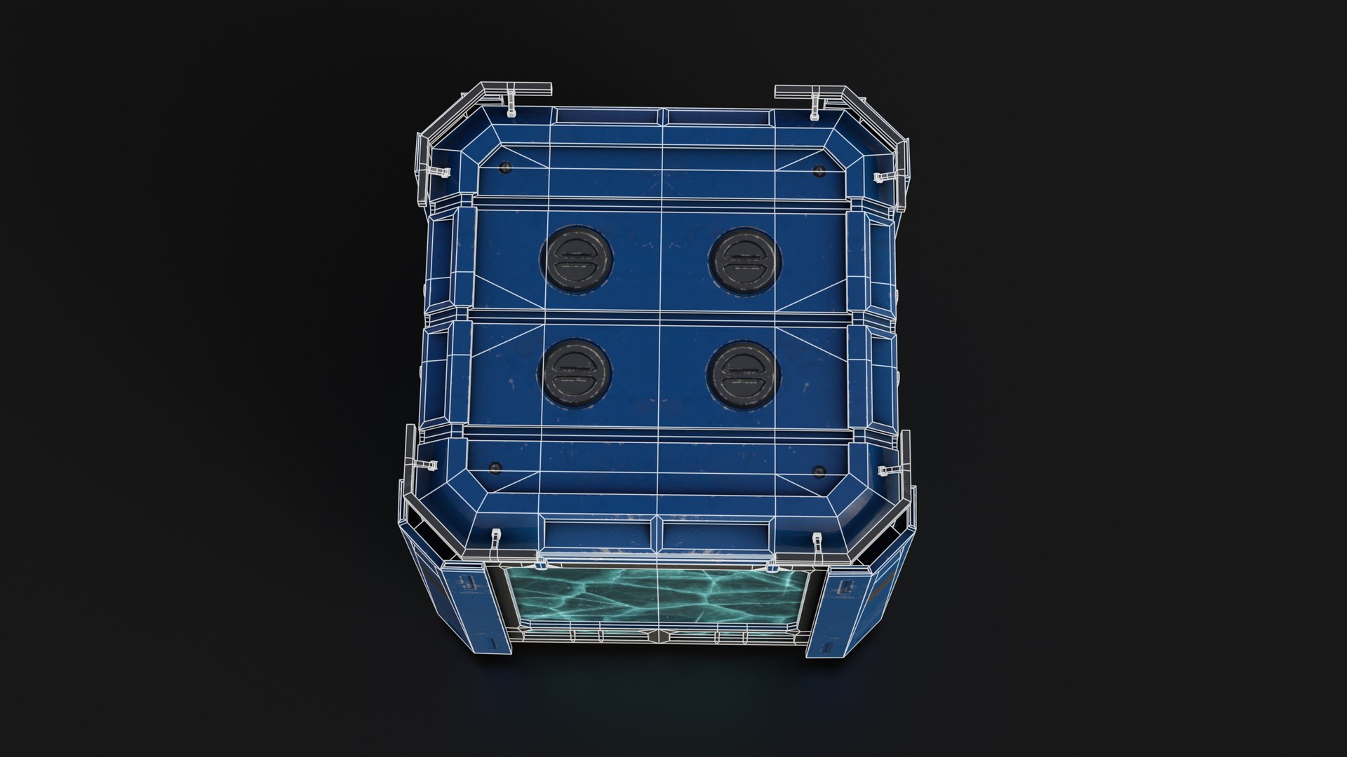 3D Sci-fi Container - TurboSquid 2160167