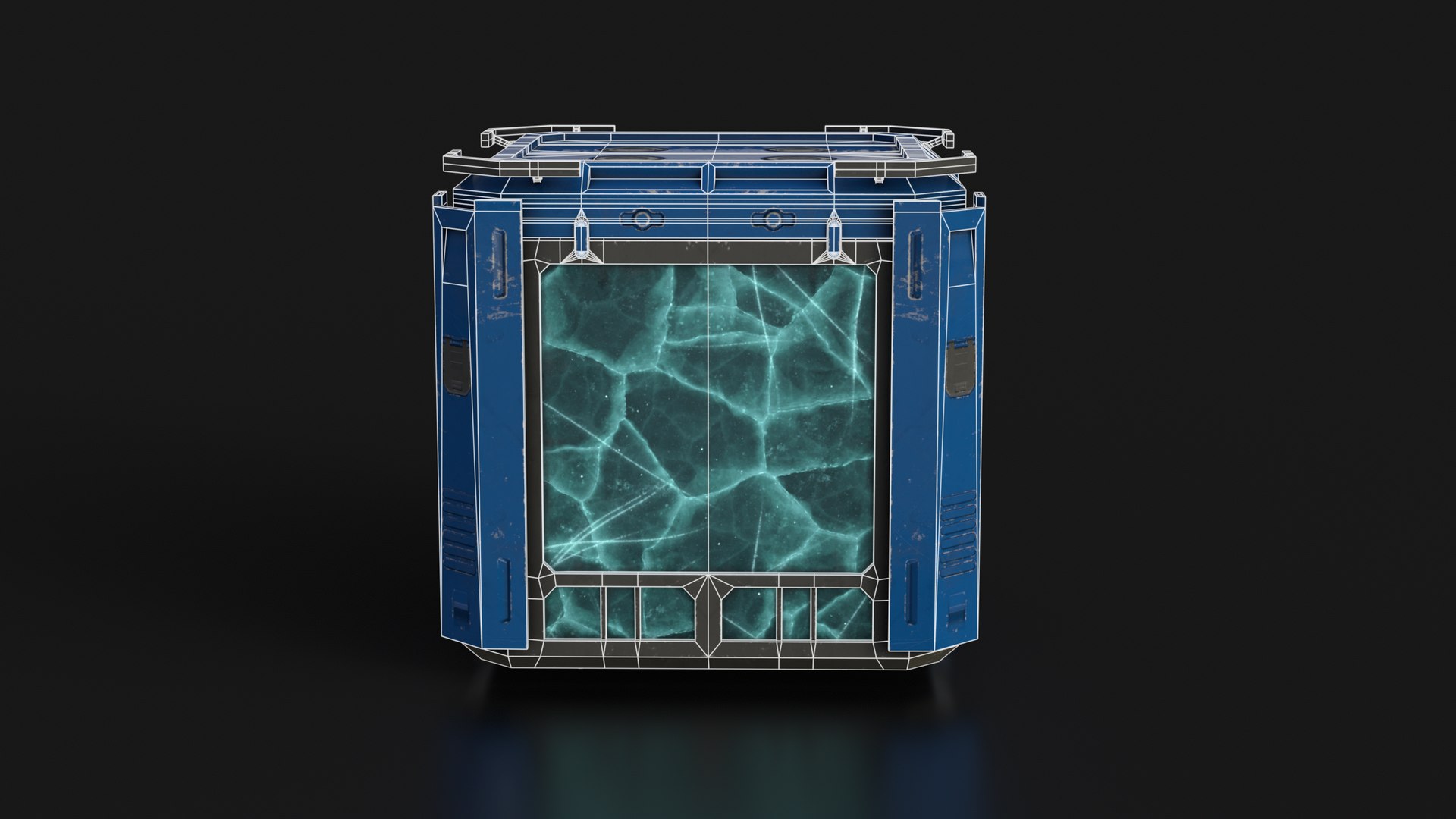 3D Sci-fi Container - TurboSquid 2160167