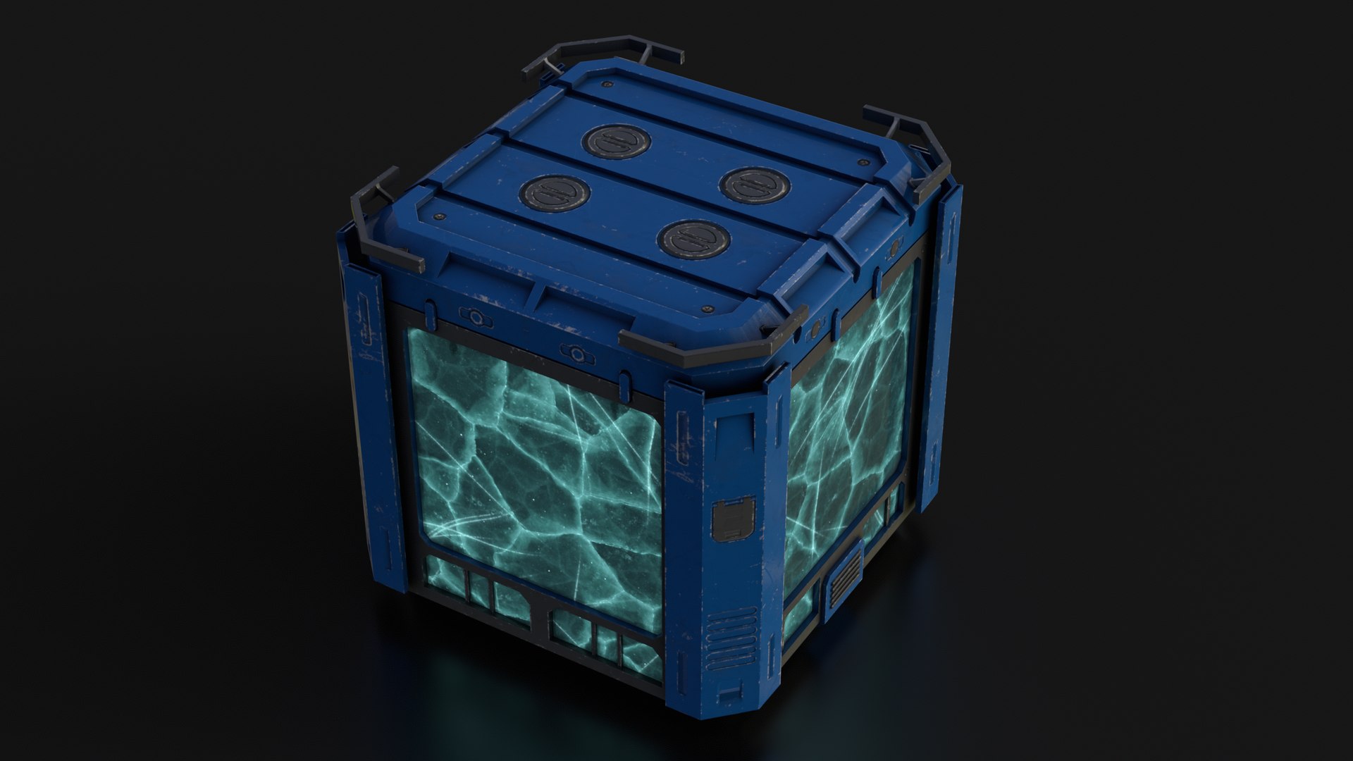 3D Sci-fi Container - TurboSquid 2160167