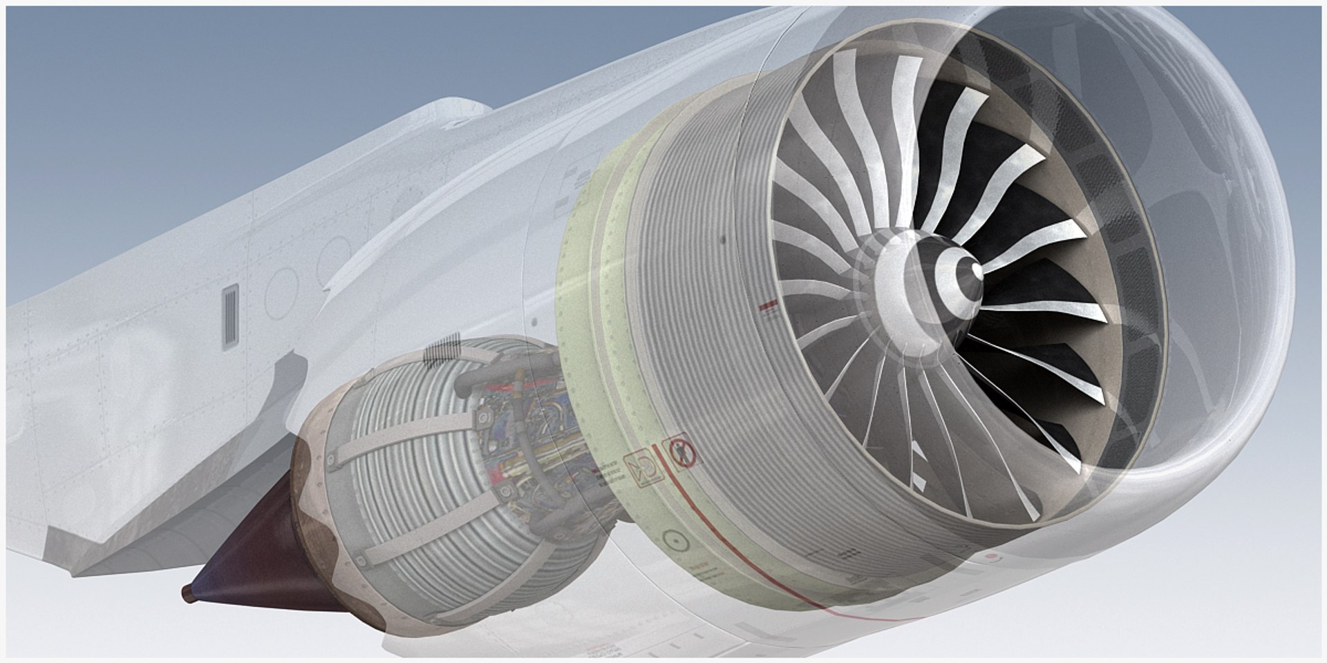 3D Model Boeing 787 Family Engine - TurboSquid 1464545