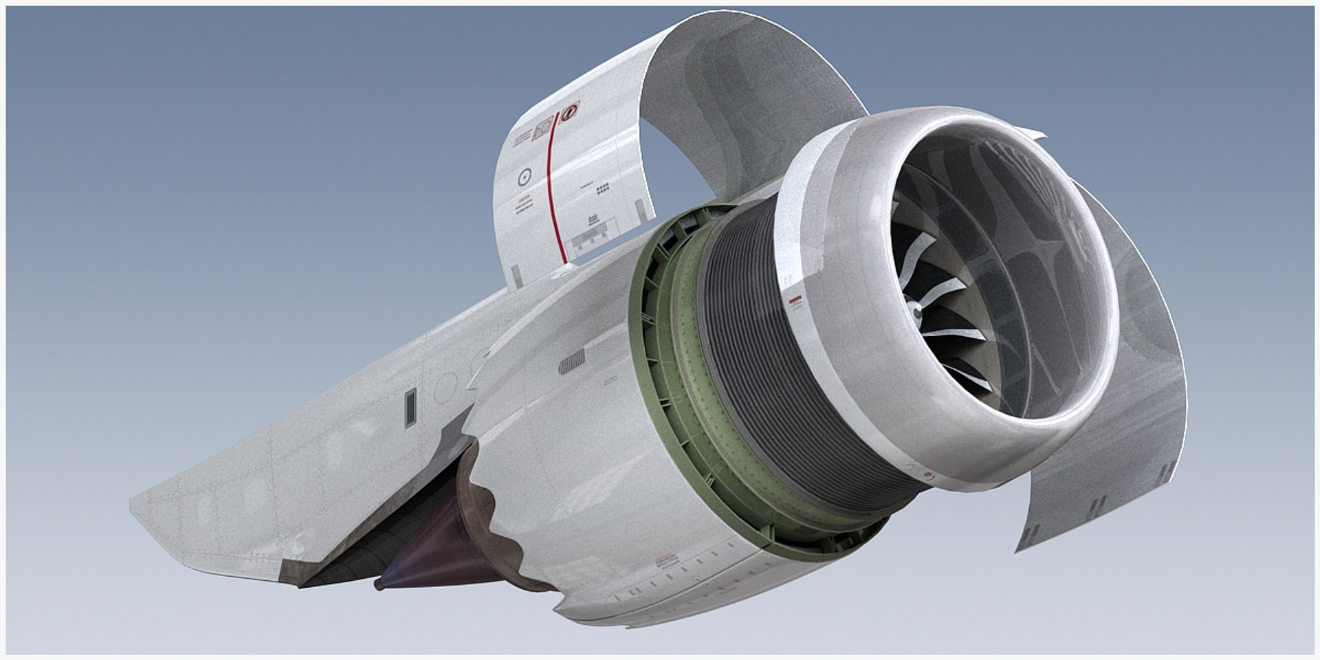3D Model Boeing 787 Family Engine - TurboSquid 1464545