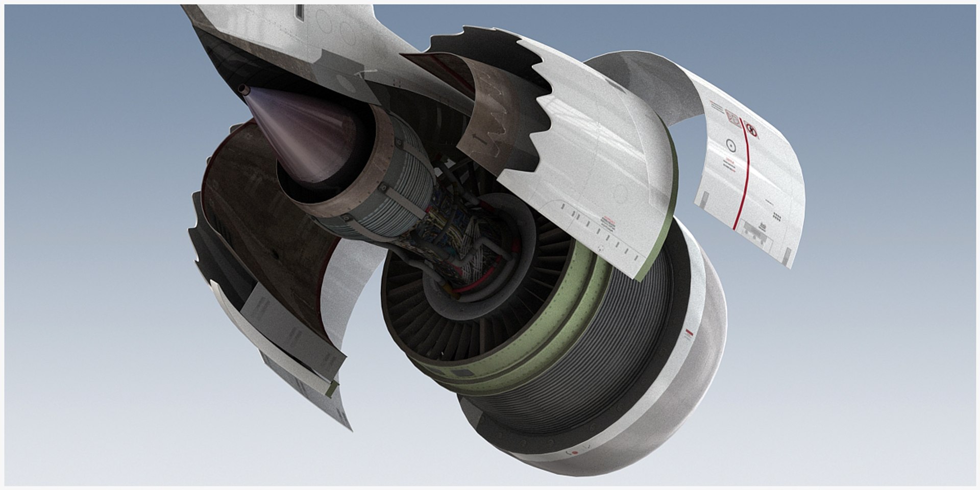 3D Model Boeing 787 Family Engine - TurboSquid 1464545
