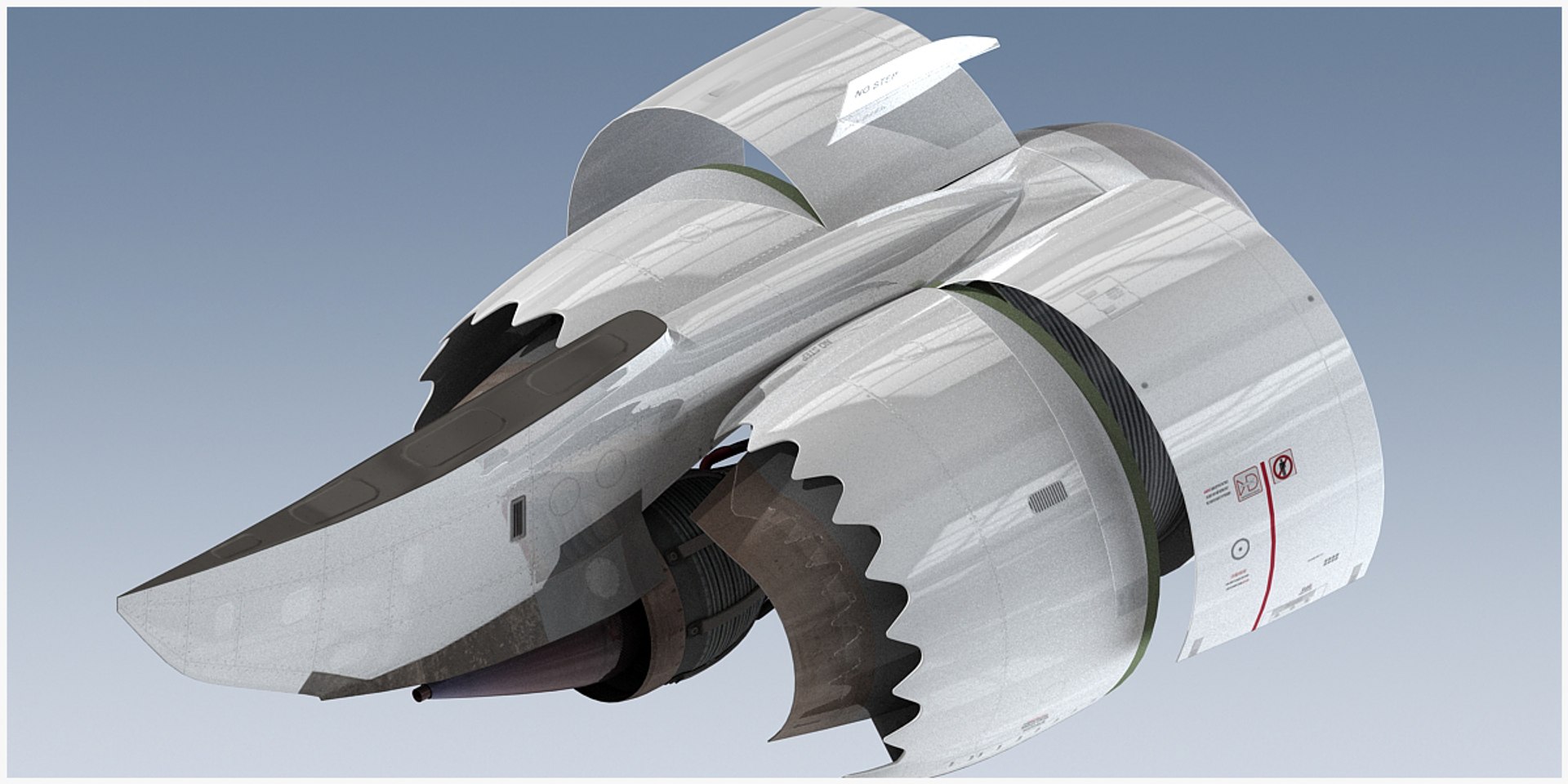 3D Model Boeing 787 Family Engine - TurboSquid 1464545